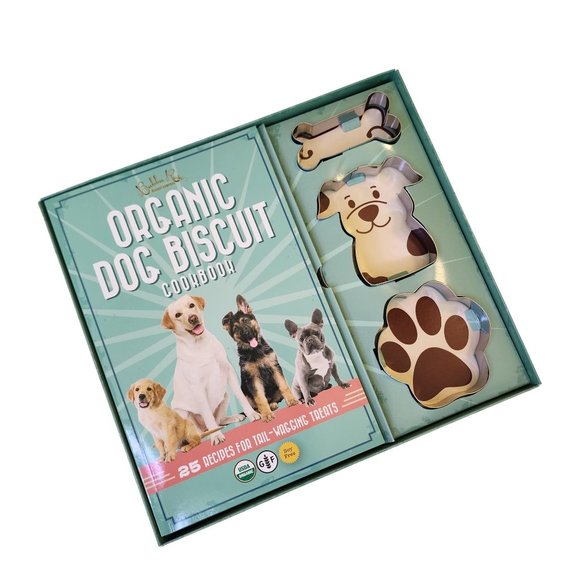 Bubba Rose | Dog | Organic Dog Biscuit Cookbook With Cookie Cutters ...